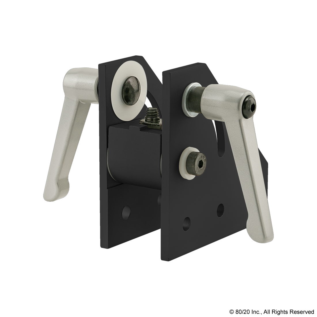 4317-Black | 15 Series 90 Degree Double Pivot Bracket Assembly with "L ...
