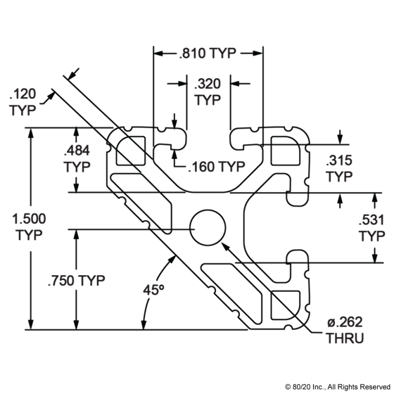 1547 | T Slotted Aluminum Profiles | CPI Automation