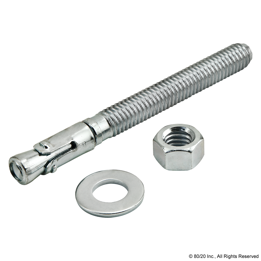 65-2902 | Wedge Floor Anchor: 3/8-16 x 95.25mm | CPI Automation