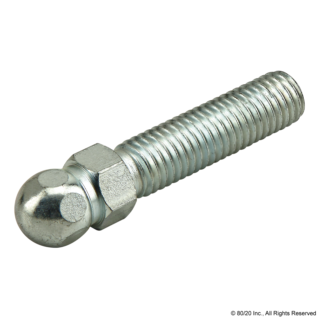 12400 | Swivel Foot Threaded Stem: M12 x 45.00mm | CPI Automation