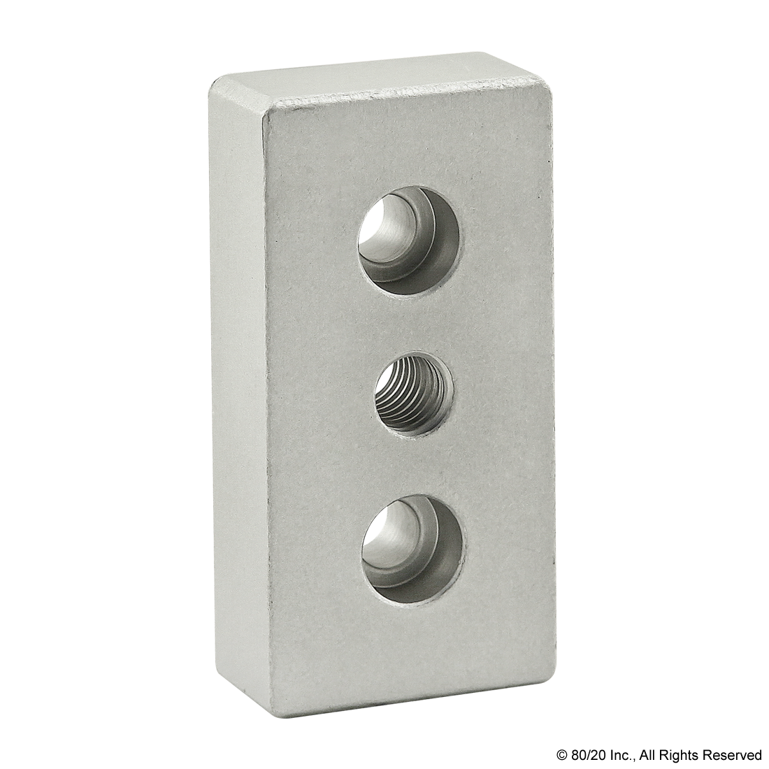 2138 | 15 Series 3 Hole - Center Tap Base Plate: 1.50” x 3.00” with 7/ ...