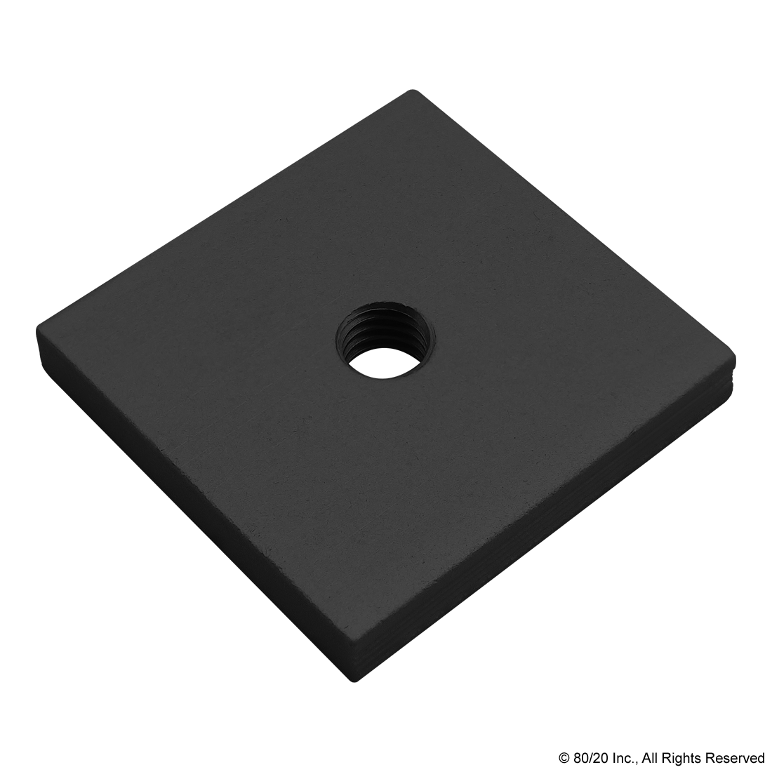40-2438-Black | 40 Series Narrow Backing Plate | CPI Automation