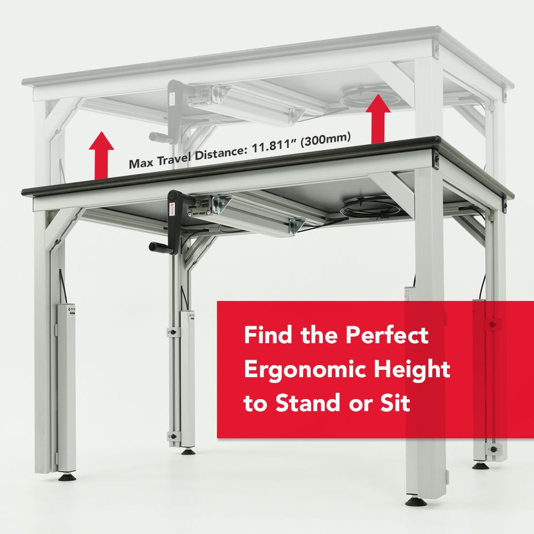 2371 | Hand Crank Lift System | CPI Automation