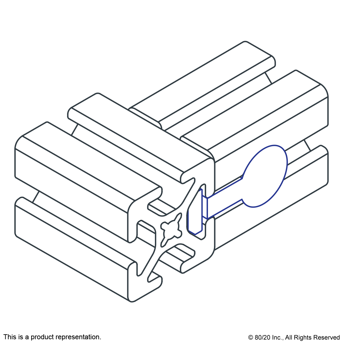 13184 | 20 Series M4 Standard Anchor Fastener Assembly | CPI Automation