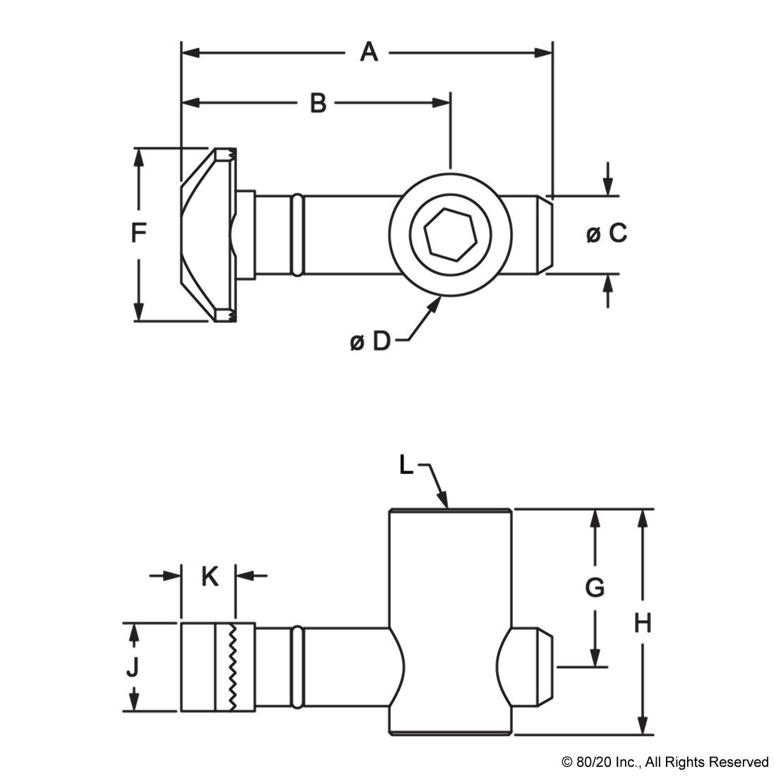 14013 | Central Connector: Horizontal Orientation | CPI Automation