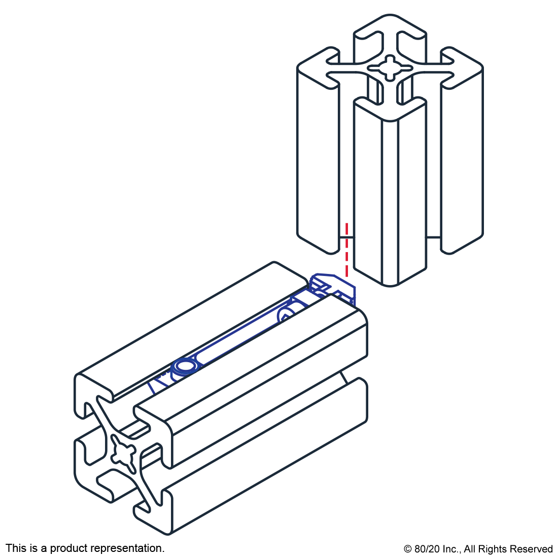 14133 | 45 Series Milling Connector | CPI Automation