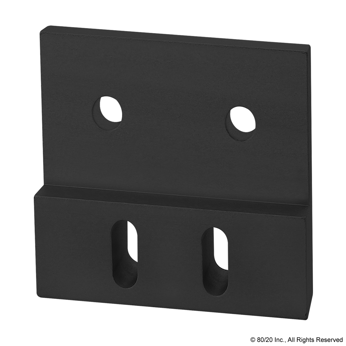 4524-Black | 10 to 15 Series 4 Hole - Rectangular Slotted Transition ...