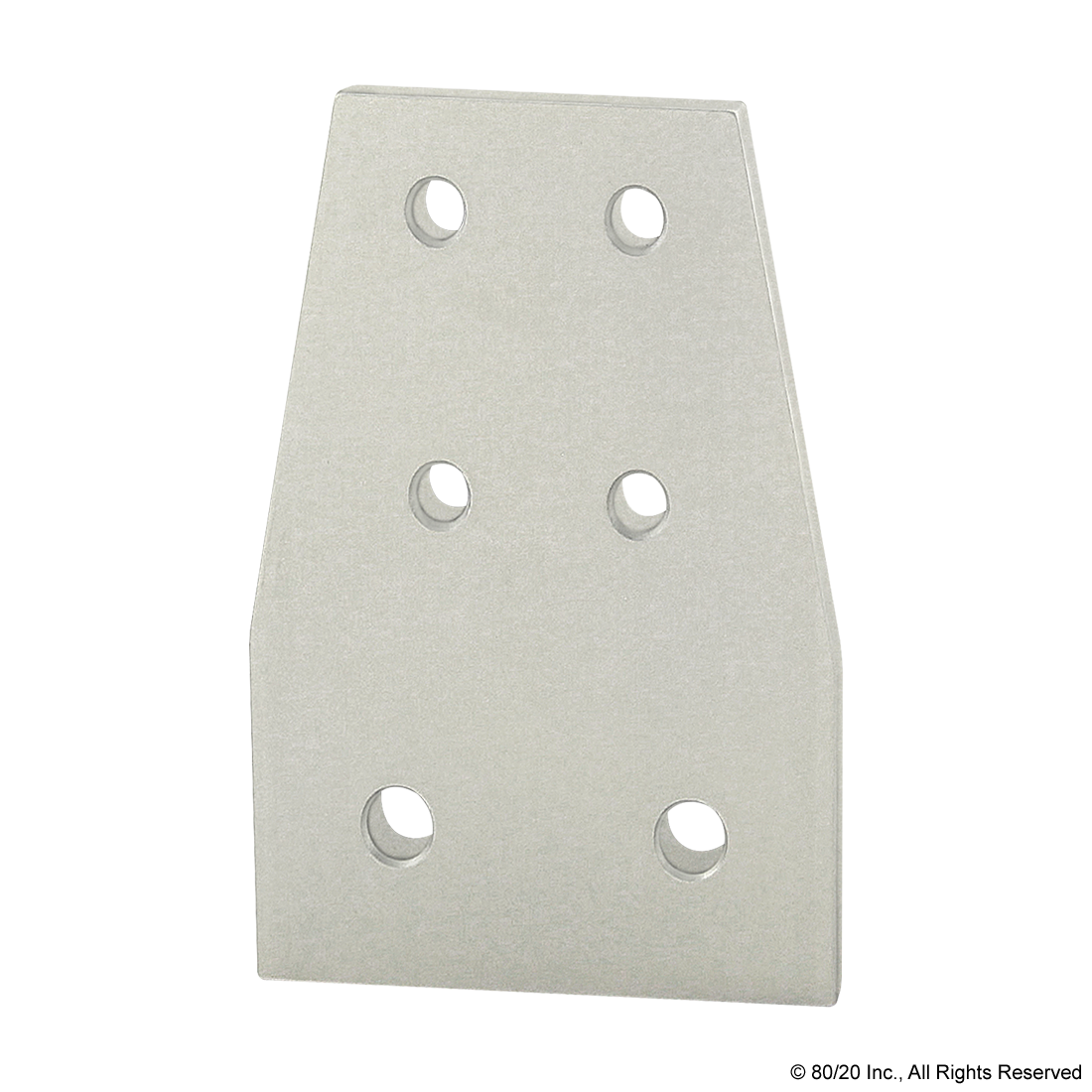 4519 | 10 to 15 Series 6 Hole - Rectangular Transition Flat Plate Small ...
