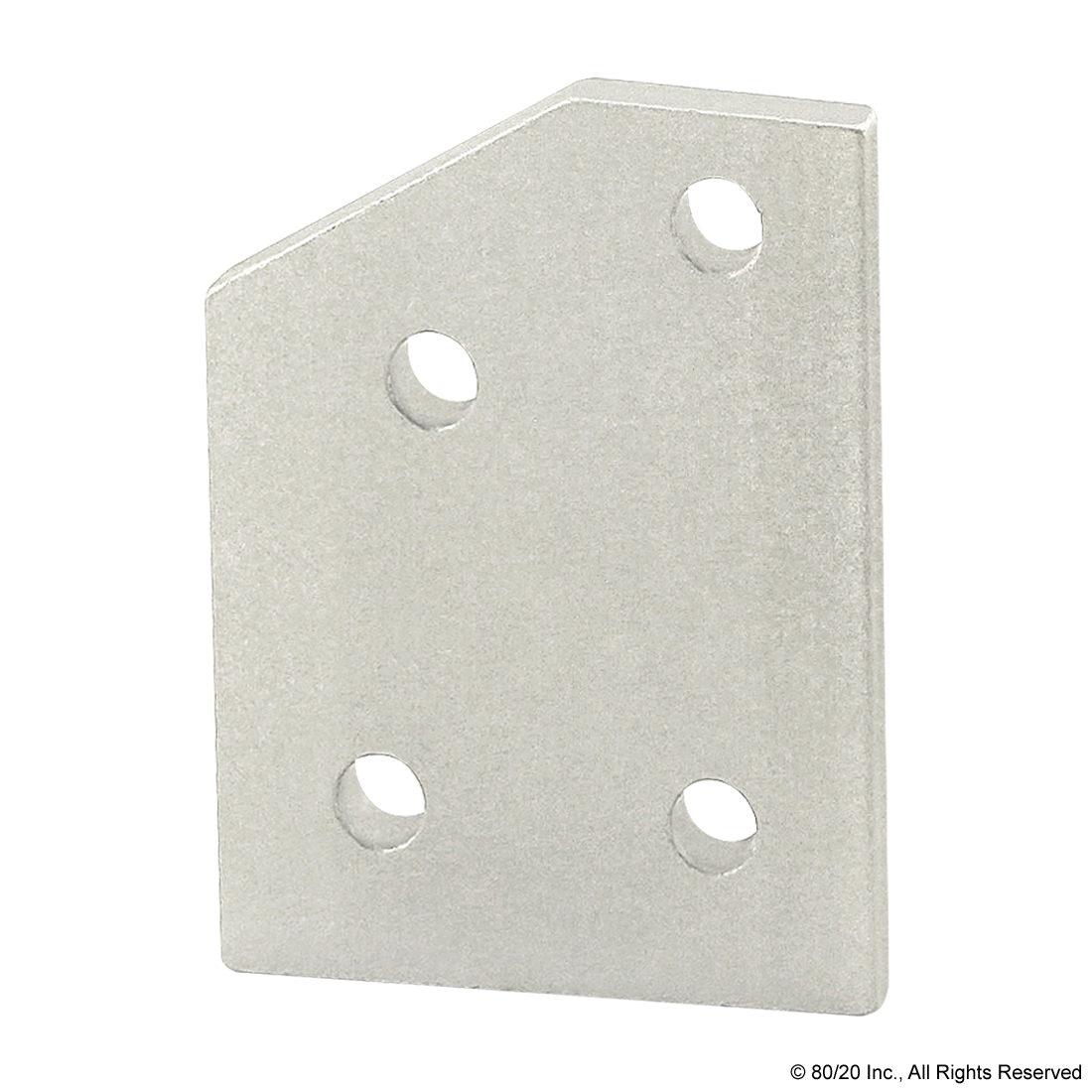 4143 | 10 Series 4 Hole - 30 Degree Angled Flat Plate | CPI Automation
