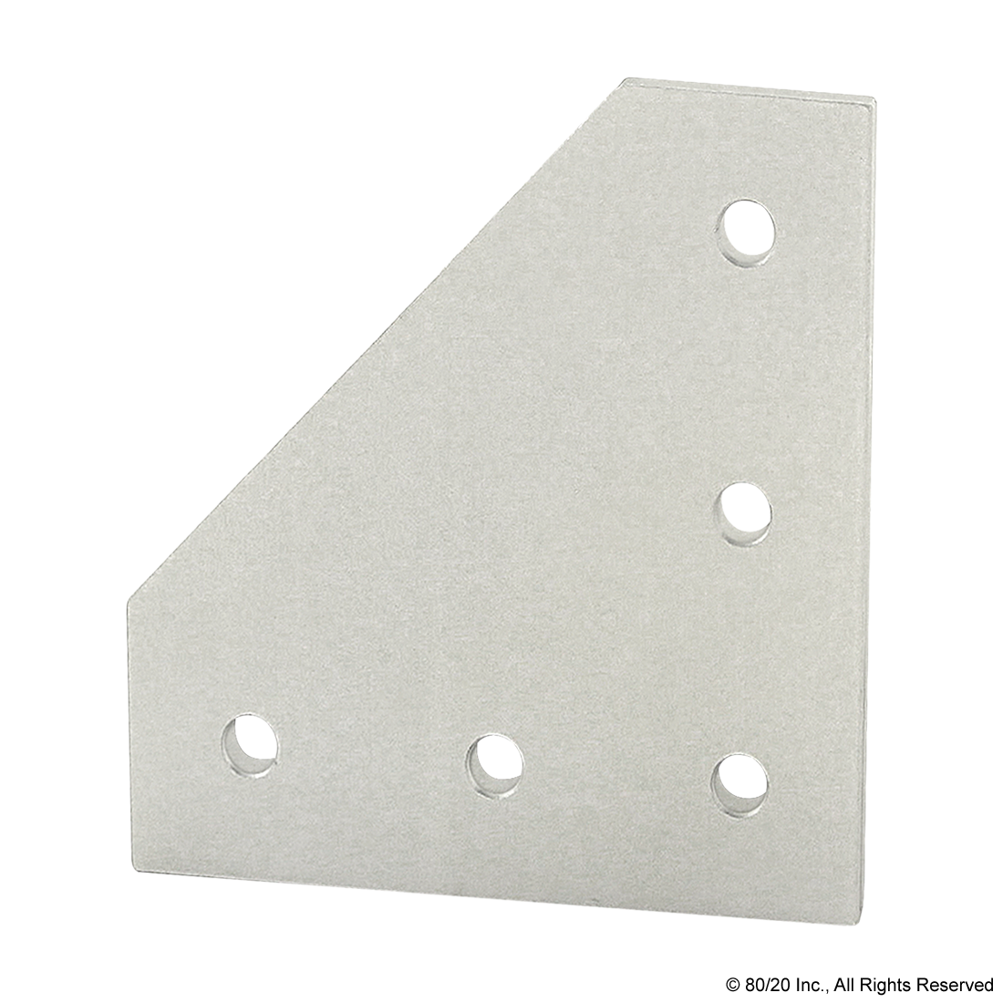 30-4351 | 30 Series 5 Hole - 90 Degree Angled Flat Plate | CPI Automation