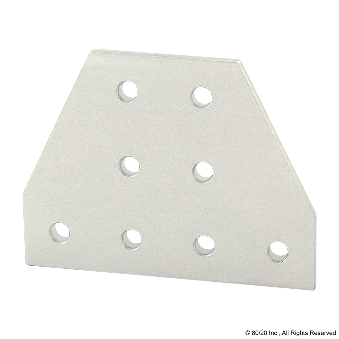 25-4155 | 25 Series 8 Hole - Tee Flat Plate | CPI Automation