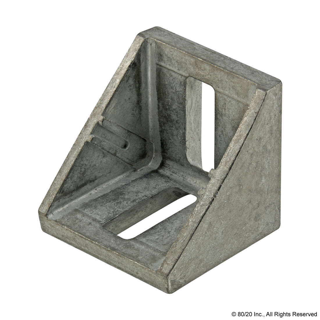 14078 | 45 Series 2 Hole- 39mm Slotted Inside Corner Bracket with Dual ...