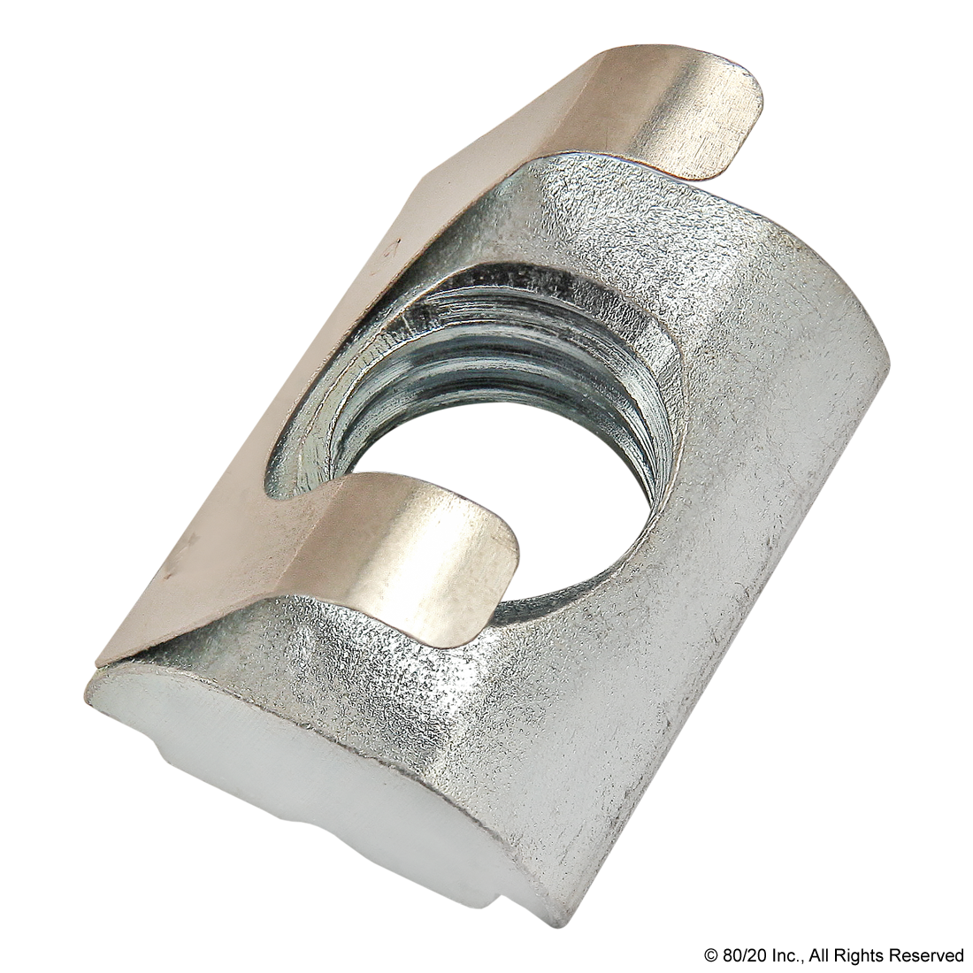 13095 | M8 Short Self-Aligning Roll-in T-Nut with Spring Leaf | CPI ...