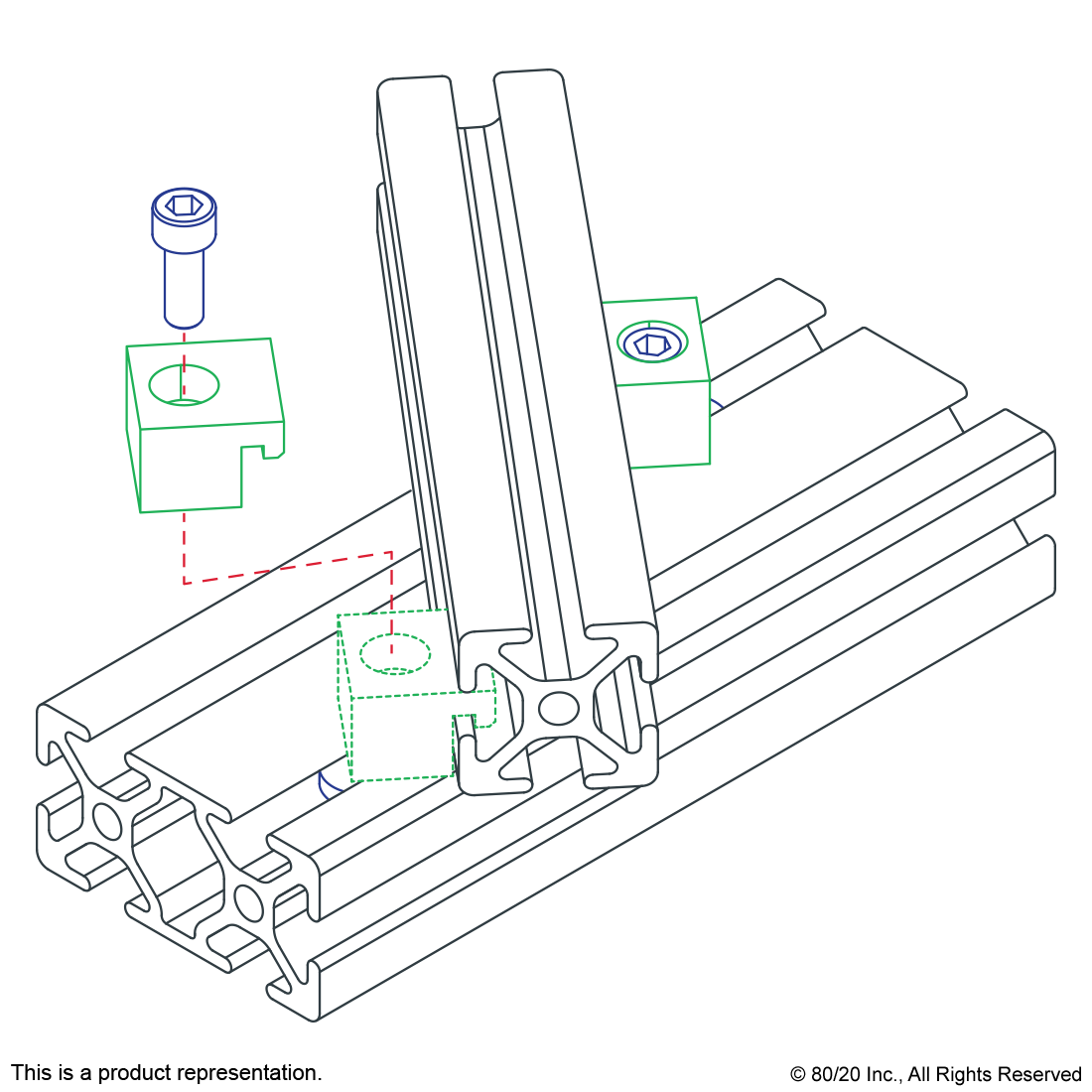 4174 | 10 Series Standard Angle Clamp Block | CPI Automation