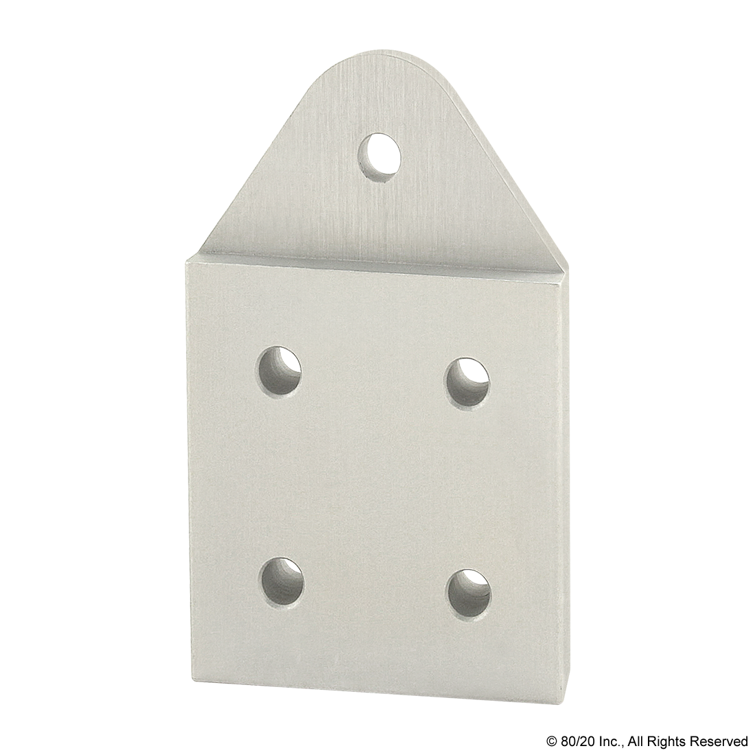4394 | 15 Series 5 Hole - Recessed Triangular Pivot Plate | CPI Automation