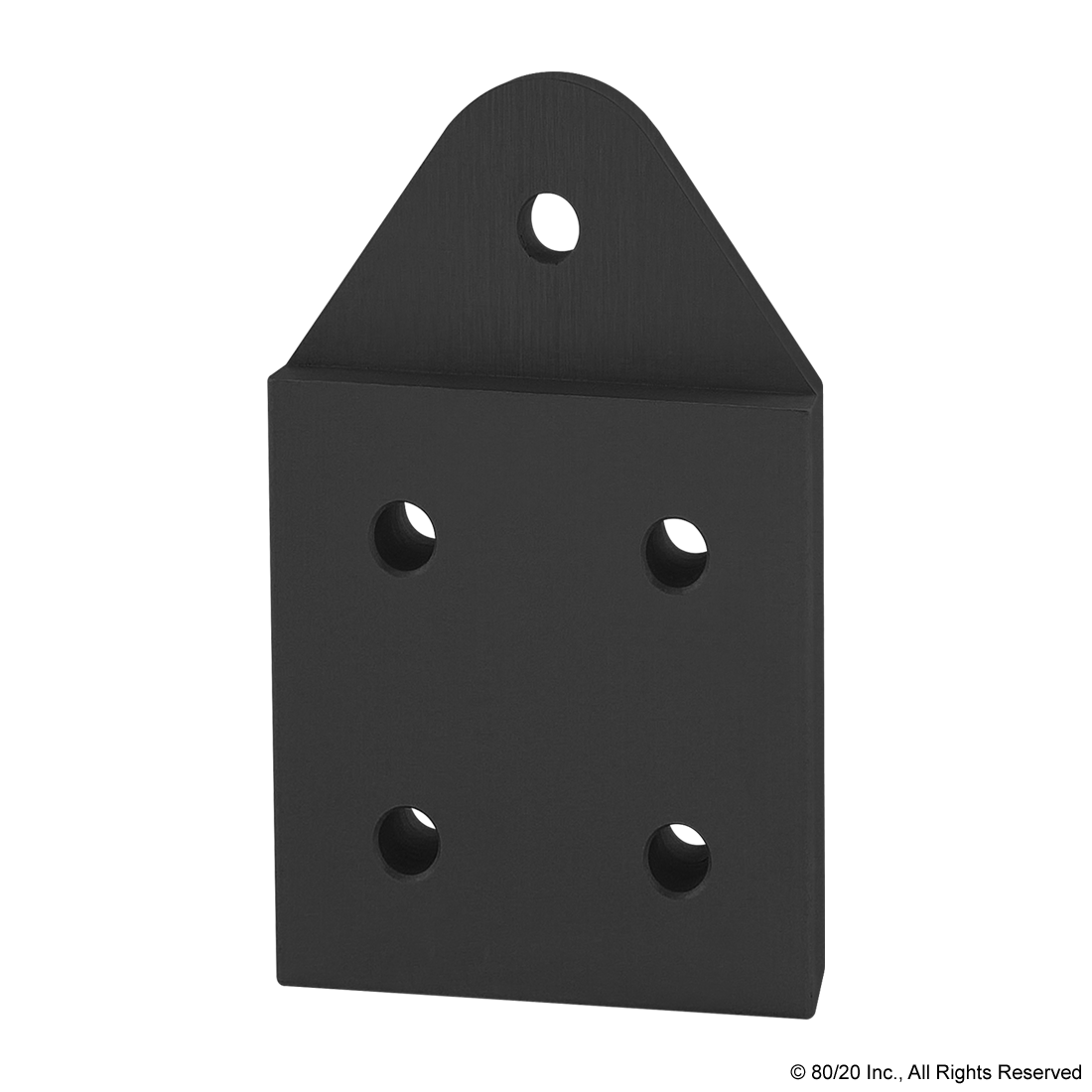 4394-Black | 15 Series 5 Hole - Recessed Triangular Pivot Plate | CPI ...