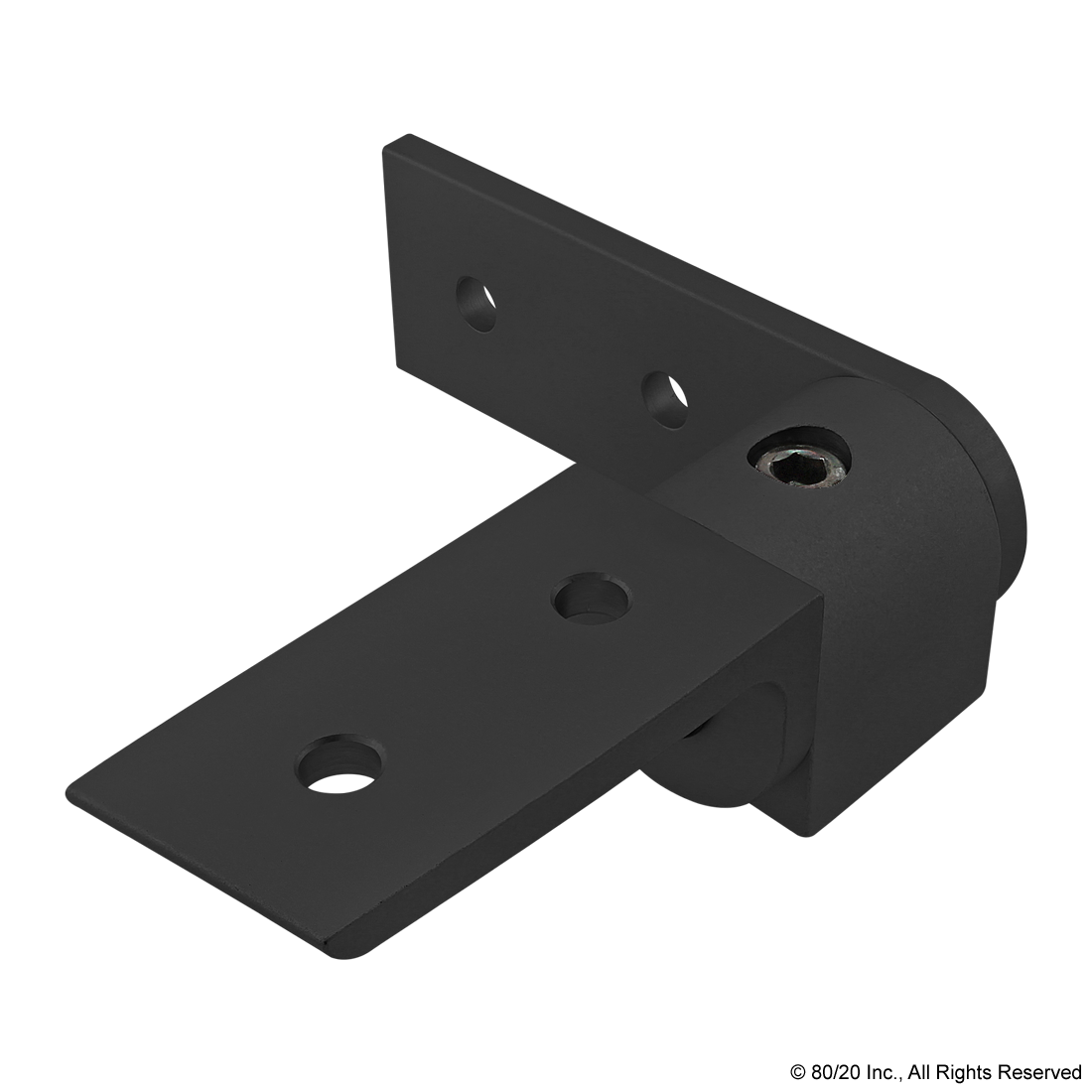 4358-Black | 15 Series 90 Degree Standard Structural Pivot Assembly ...
