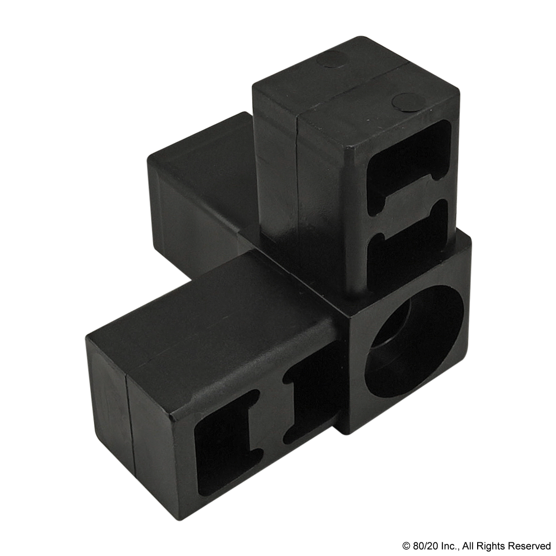 9253 | 3 Way - Corner Connector with Caster or Spacer Receptacle | CPI ...