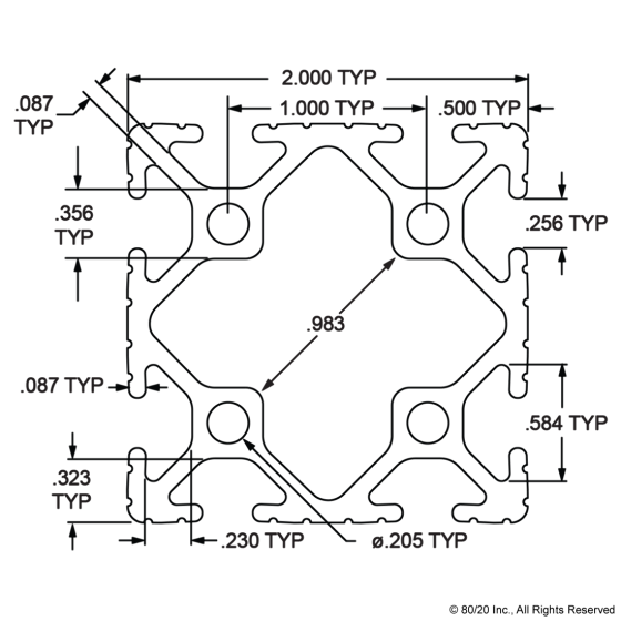 2020 | T Slotted Aluminum Profiles | CPI Automation