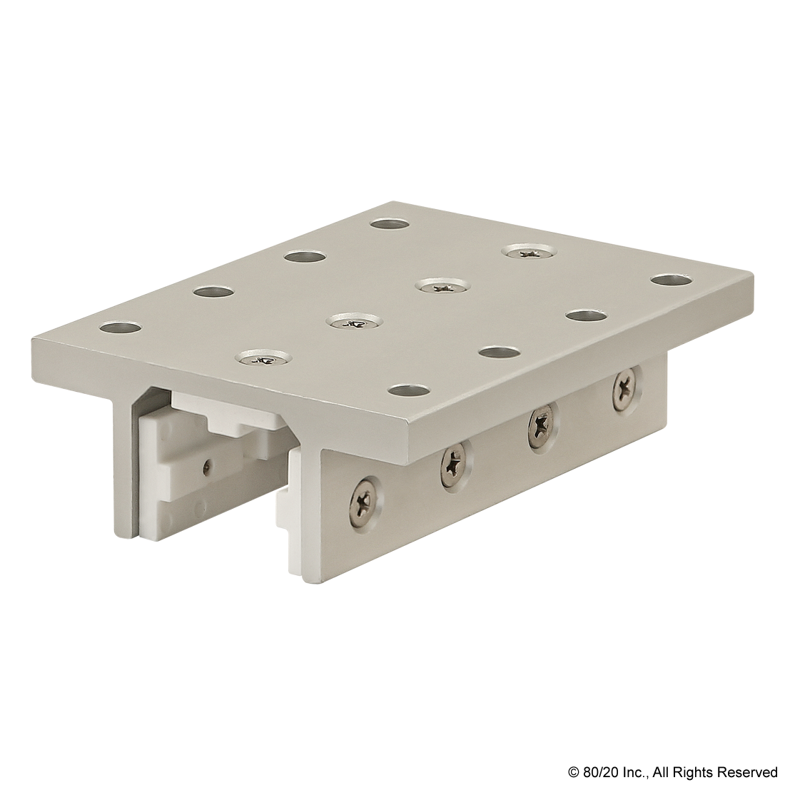 6726 | 10 Series 3 Slot Mount - Double Flange Long Standard Linear ...