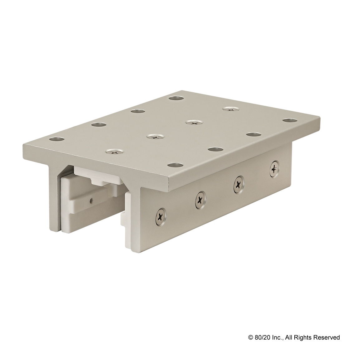 6826 | 15 Series 3 Slot Mount - Double Flange Long Standard Linear ...