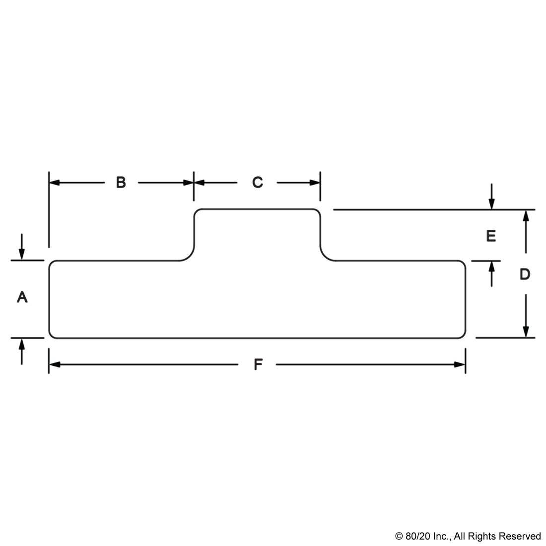 40-6810 | 40 Series Single-Keyed Standard Bearing Pad Profile | CPI ...