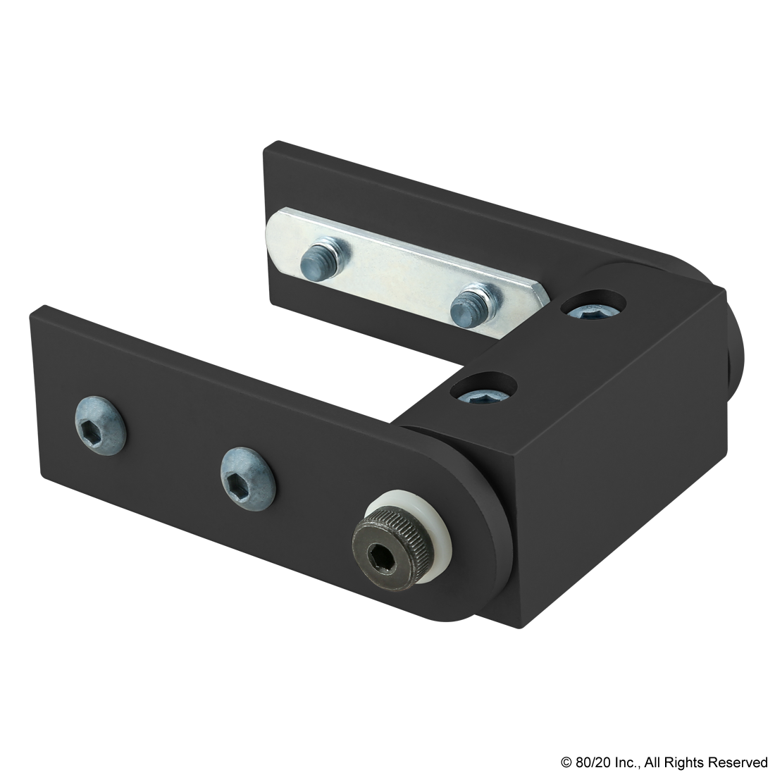 40-4430-Black | 40 Series Right Angle Universal Dynamic Pivot Assembly ...