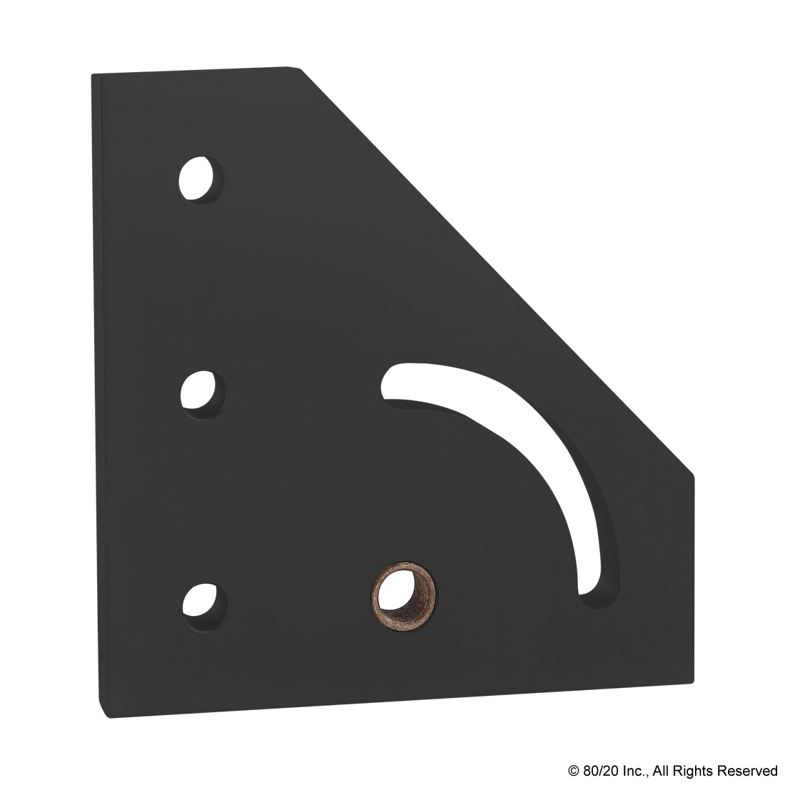 4337-Black | 15 Series 90 Degree Right Hand Pivot Bracket Plate | CPI ...