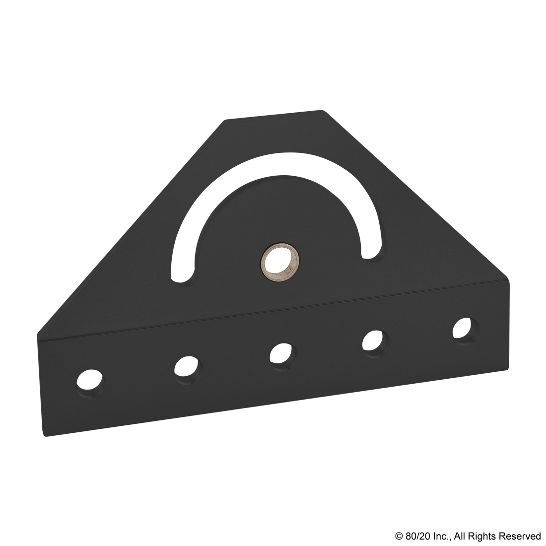4024-Black | 10 Series 180 Degree Pivot Bracket | CPI Automation