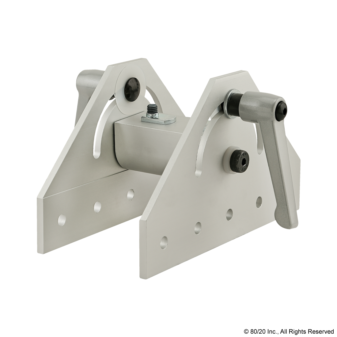 40-4455 | 40 Series 180 Degree Wide Double Pivot Bracket Assembly with ...