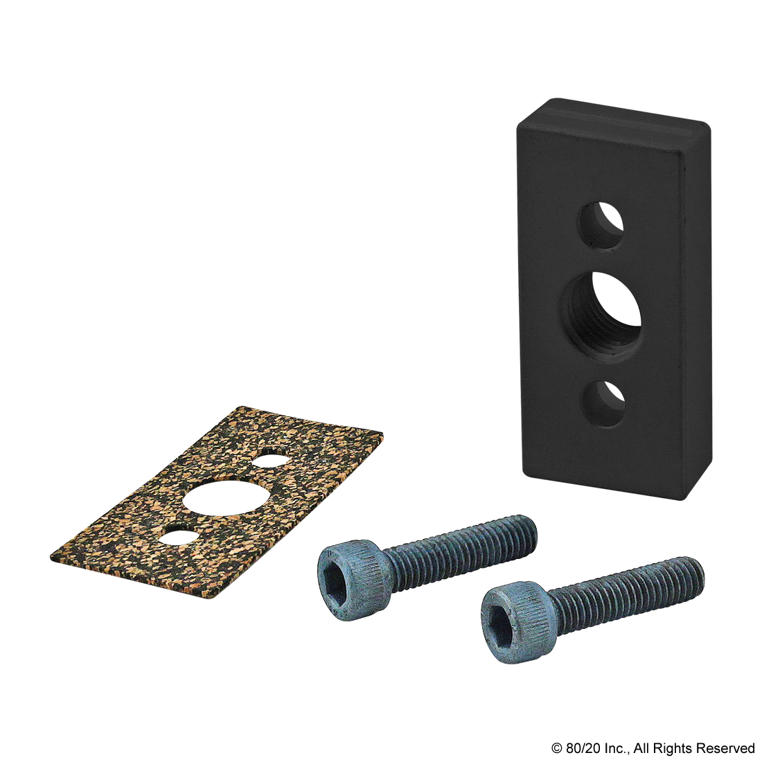 25-2151-Black | 25 Series 3-Hole Pressure Manifold Feed Plate | CPI ...