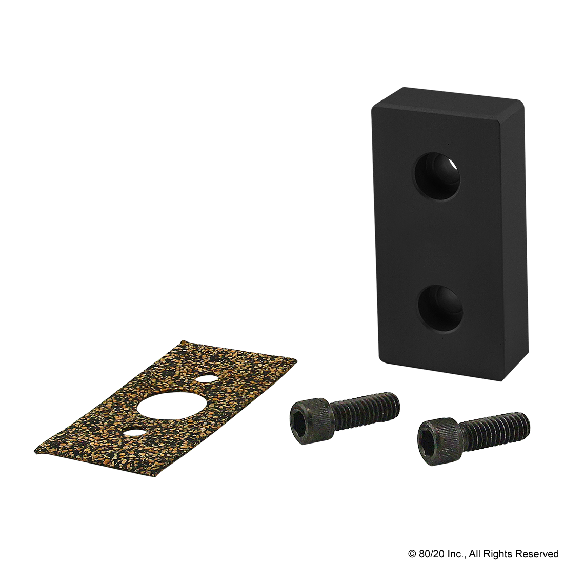 2340-Black | 15 Series 2-Hole Pressure Manifold Stopper Plate | CPI ...