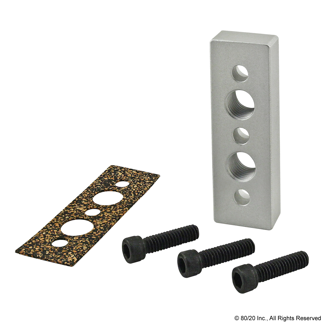 2447 | 10 Series 5-Hole Rectangular Pressure Manifold Feed Plate | CPI ...