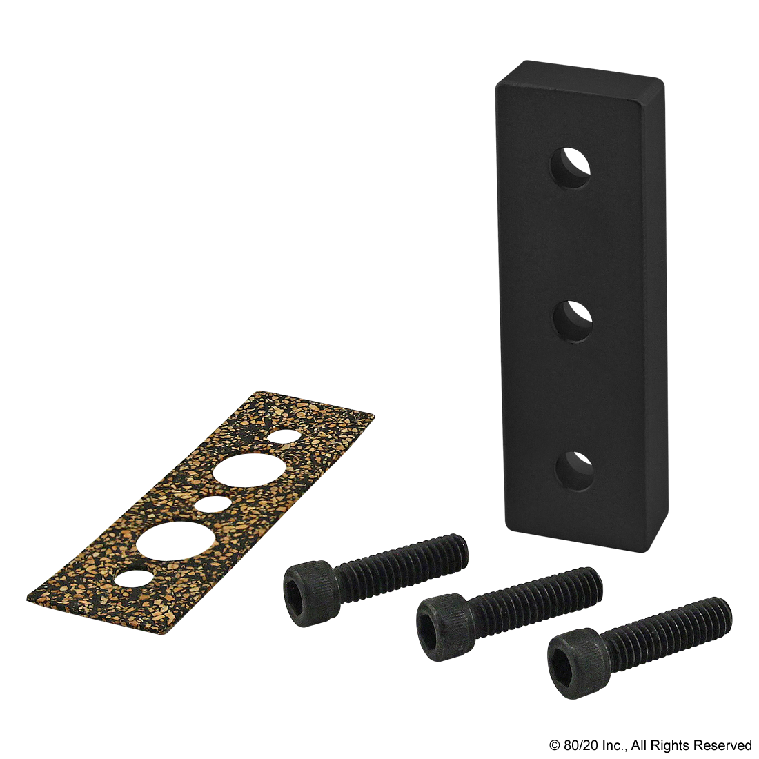 2446-Black | 10 Series 3-Hole Pressure Manifold Stopper Plate | CPI ...