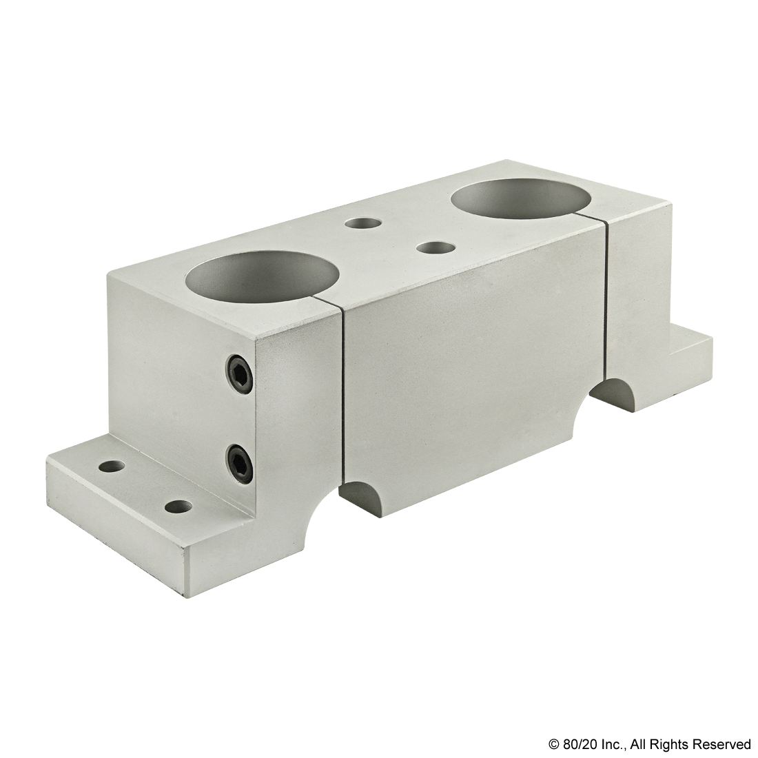 5350 | 15 Series 2" Double Shaft Stanchion Base | CPI Automation