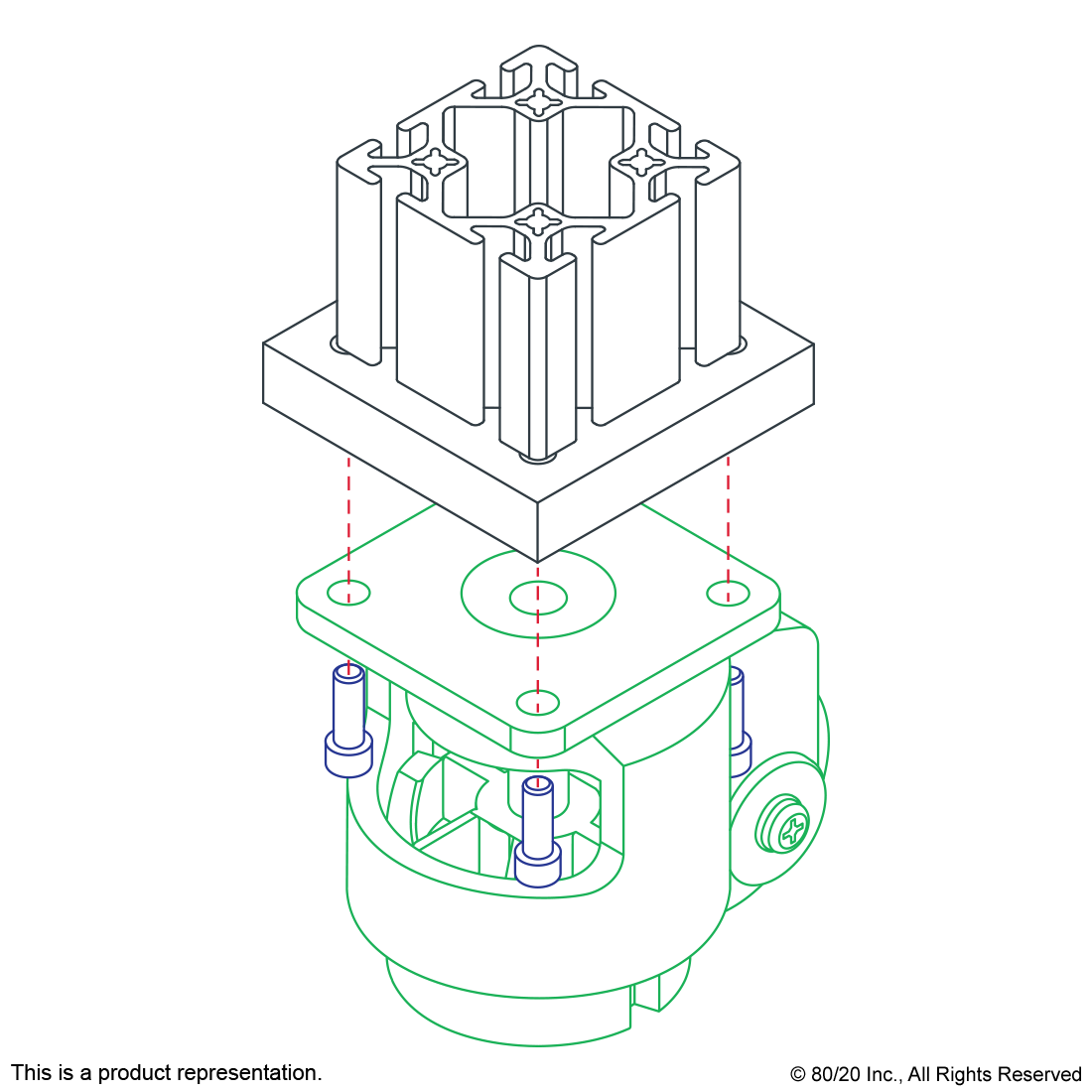 2714 | Leveling Casters | CPI Automation