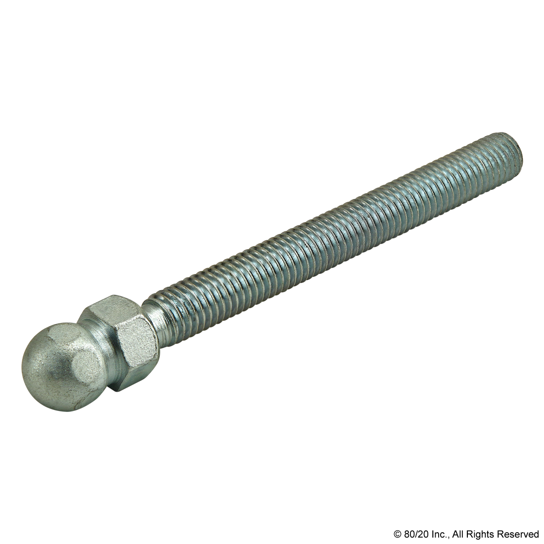 12396 | Swivel Foot Threaded Stem: M10 x 90.00mm | CPI Automation