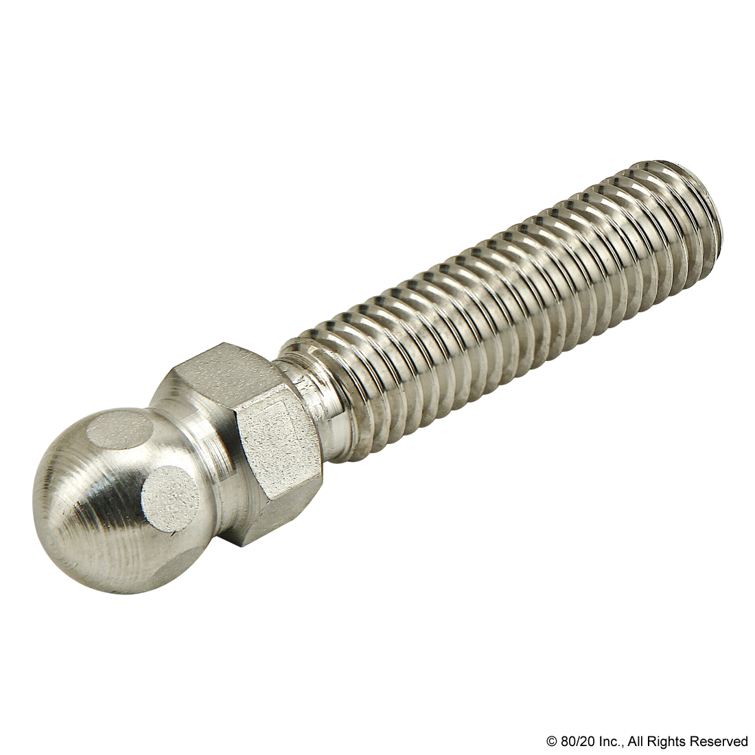 12200 | Swivel Foot Threaded Stem: M12 x 45.00mm | CPI Automation