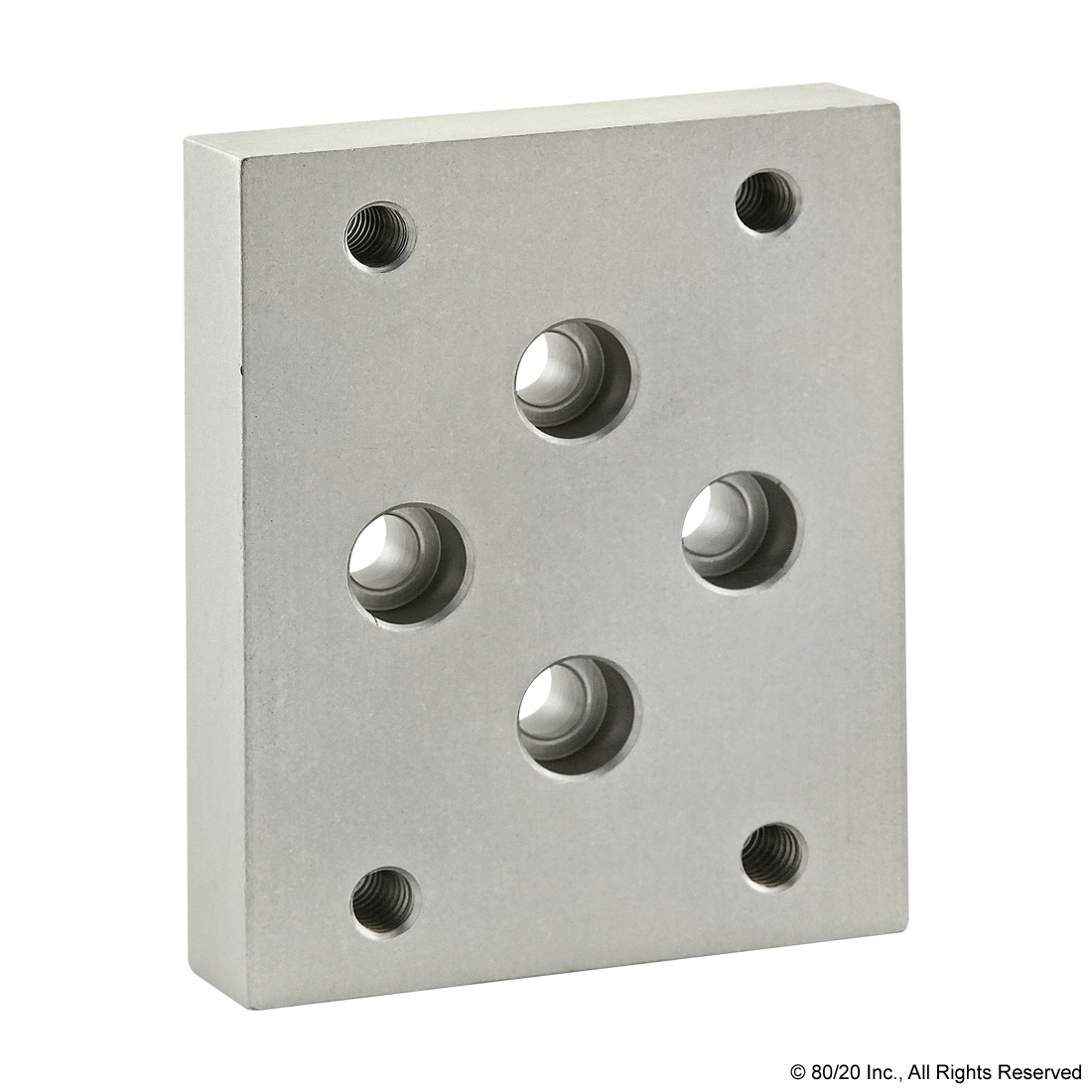 2426 | 15 Series Flange Mount Caster Base Plate | CPI Automation