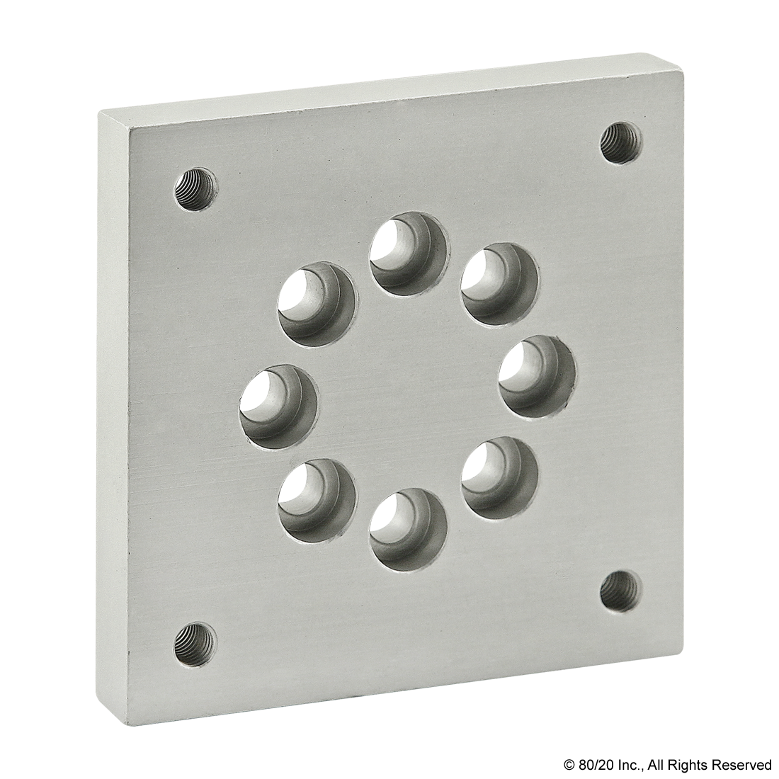 25-2406 | 25 Series Leveling Caster Base Plate | CPI Automation