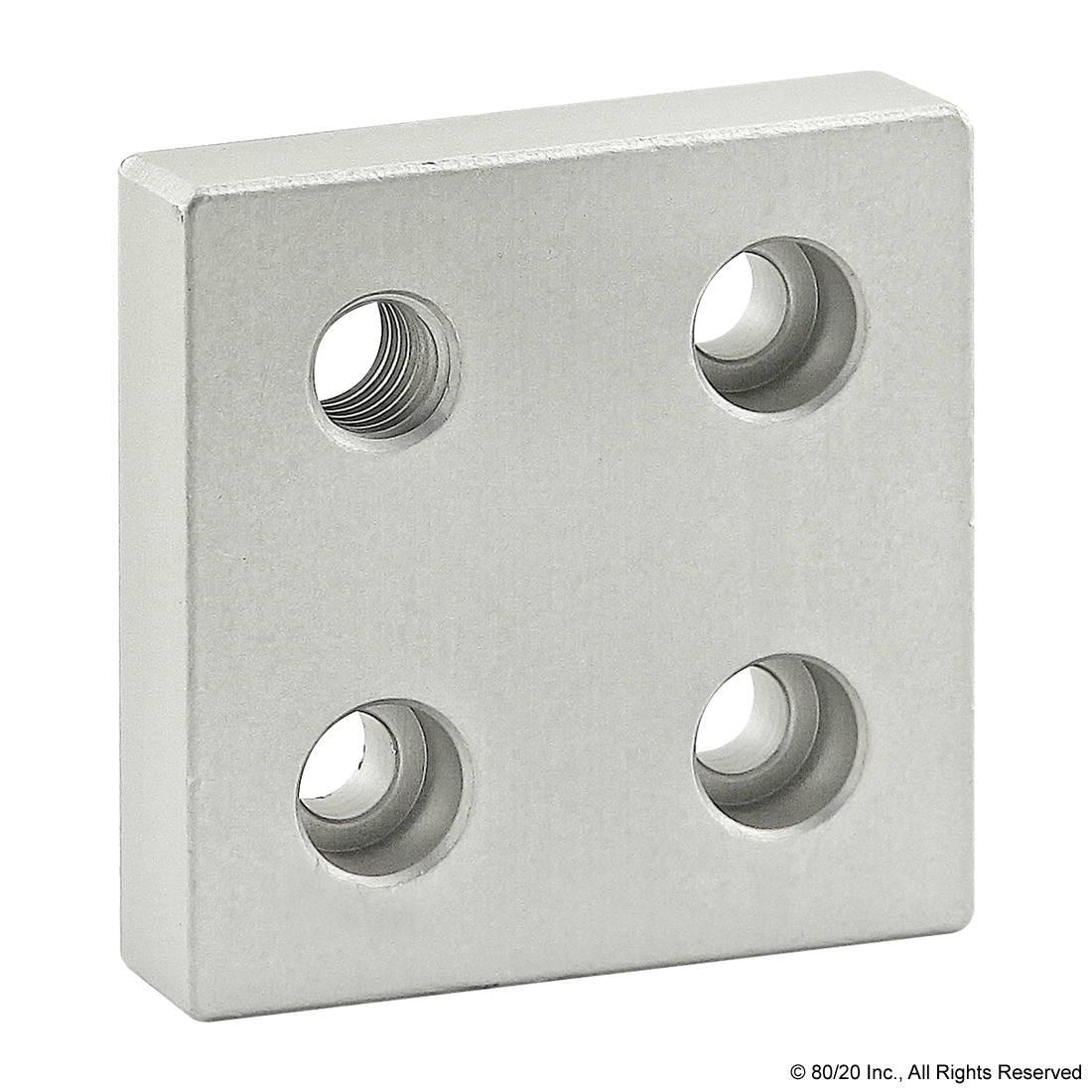 2142 | 10 Series 4 Hole - Offset Tap Base Plate: 2.00" x 2.00" with 3/8 ...