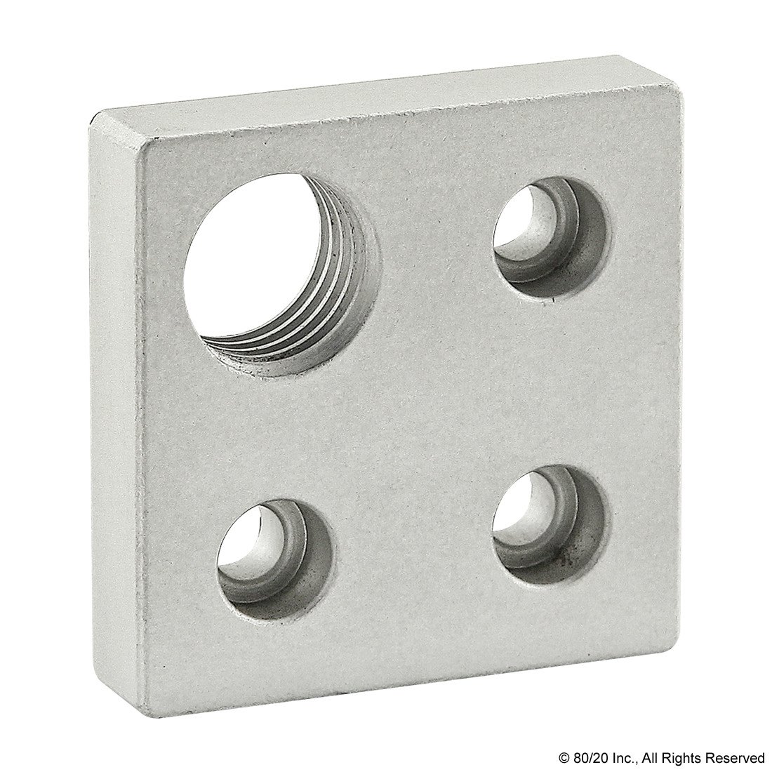 2364 | 10 Series 4 Hole - Offset Tap Base Plate: 2.00" x 2.00" with 3/4 ...