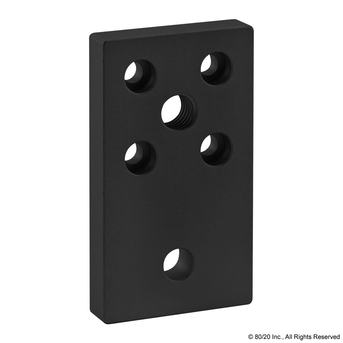 2171-Black | 10 Series 6 Hole - Leveling Anchoring Base Plate with 1/2 ...