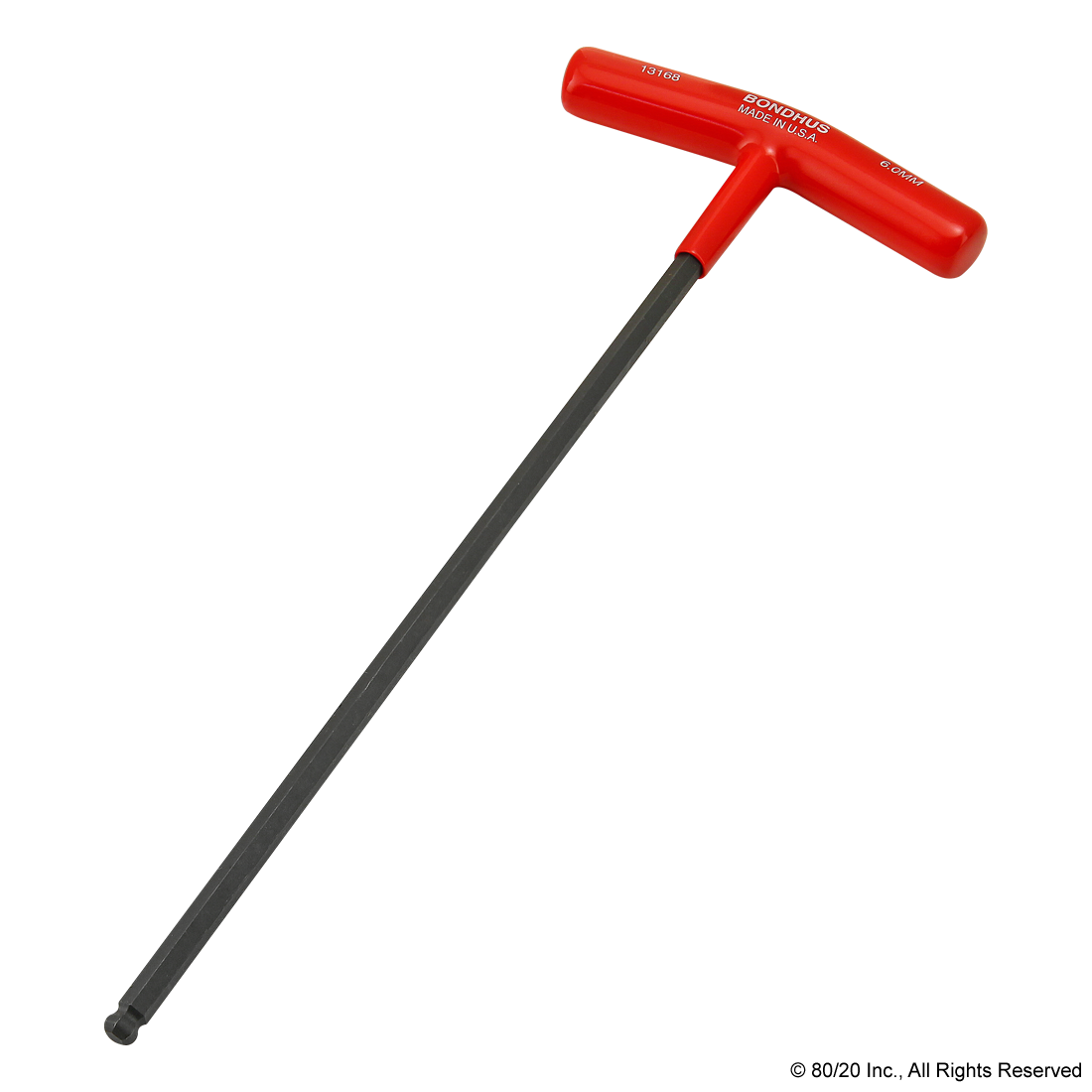 65-6109 | “T” Handle Ball End Hex Wrench - 6mm | CPI Automation