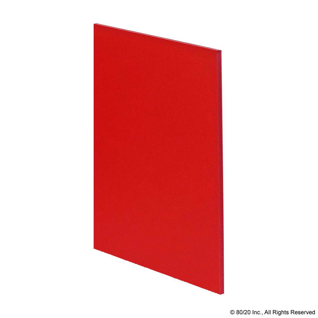 2620 | Expanded PVC Panel: .118" Thick, Red | CPI Automation