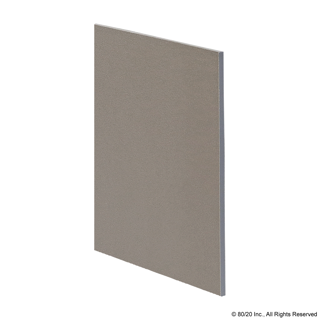 2655 | HDPE Panel: .220 - .236" Thick, Gray | CPI Automation
