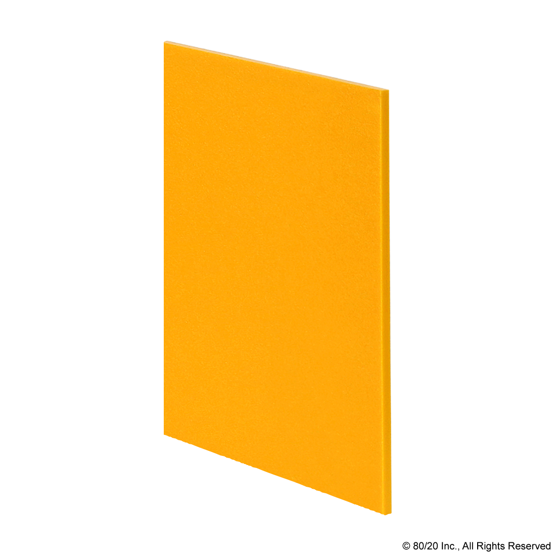 2658 | HDPE Panel: .177" Thick, Yellow | CPI Automation