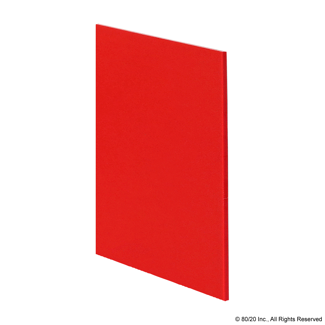 65-2668 | HDPE Panel: 6mm Thick, Red | CPI Automation