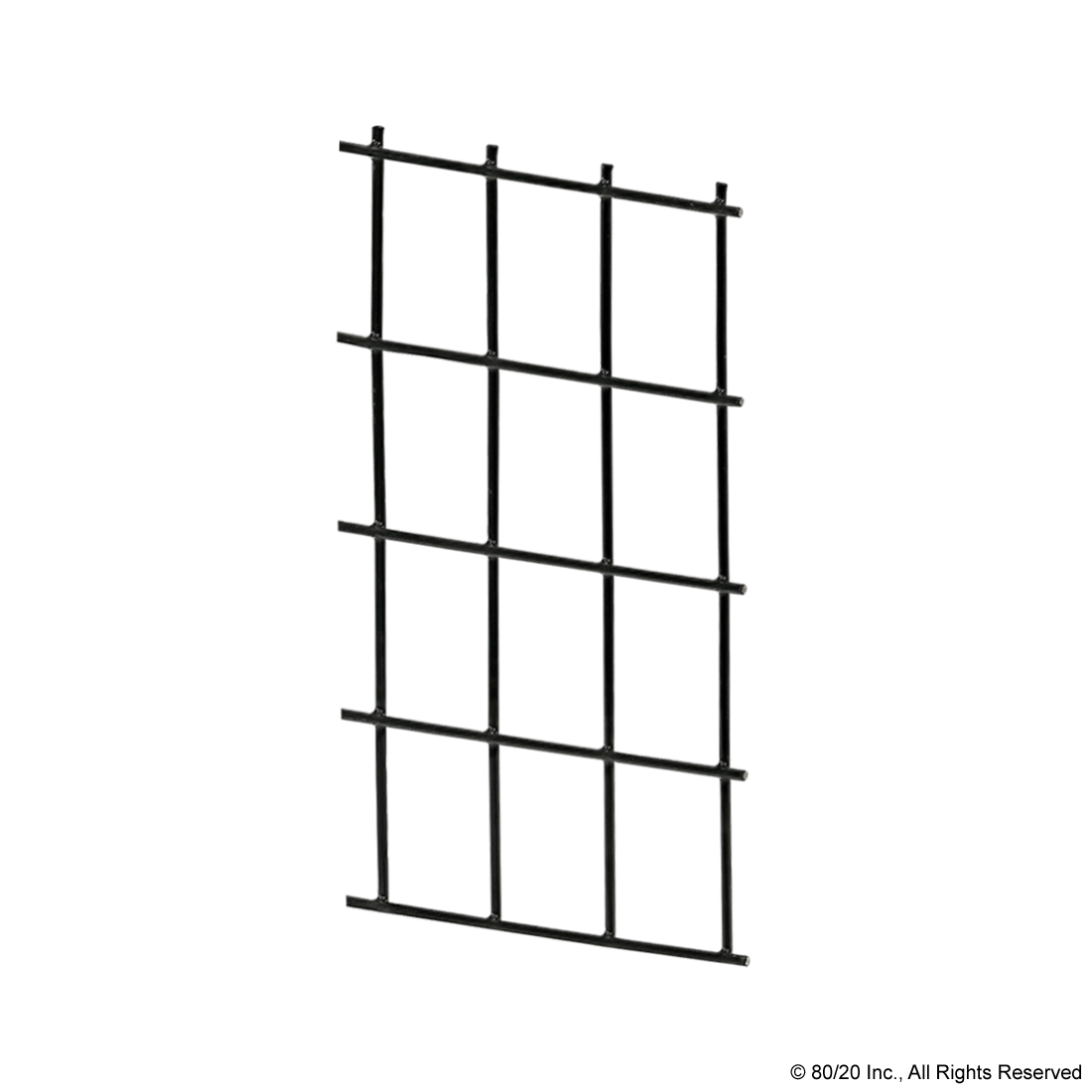 65-2478 | Thermoplastic Coated Wire Mesh Panel: 5.30mm Thick, Black ...