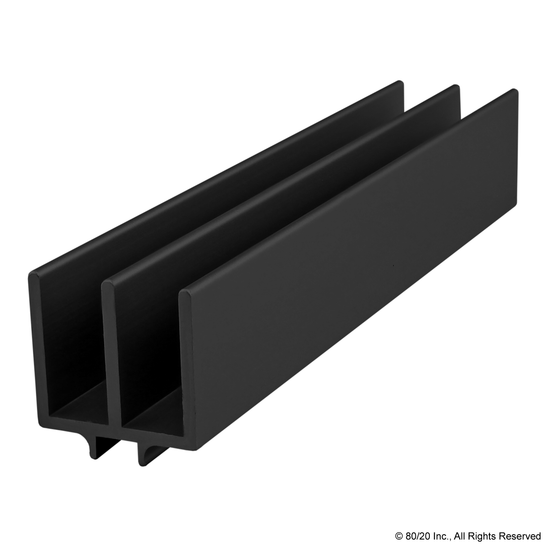 25-2211-Black | 25 Series Upper Door Slide Track | CPI Automation